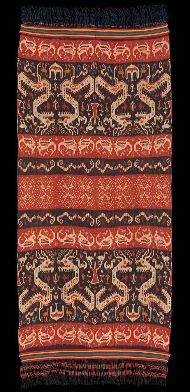 12351 – Five color hinggi with dragons - Thomas Murray