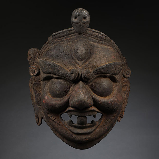 41400 – Red Faced Mahakala Mask - Thomas Murray